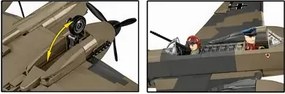 COBI 5777 Messerschmitt Bf 110C / Stavebnice / 578 dílků / 2 figurky /