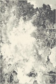 Kusový vlněný koberec Agnella Isfahan M Tex Popel šedý Rozměr: 133x180 cm