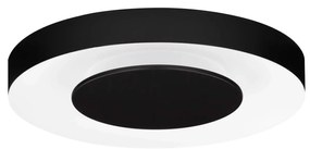 LED stmívatelné černo-bílé designové stropní svítidlo Pada