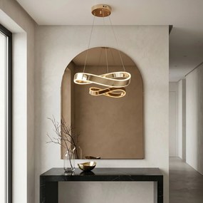 Toolight Rea, ZÁVĚSNÁ STROPNÍ SWE066-CP 60cm GOLD, OSW-20166