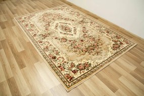 Koberec Lotos 1569/110 Ornament květiny béž