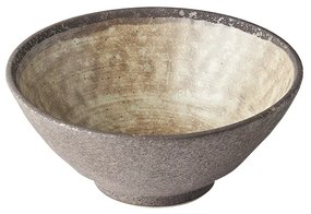 Made in Japan (MIJ) Nin-Rin Earth Udon Miska 19,5 cm, 800 ml