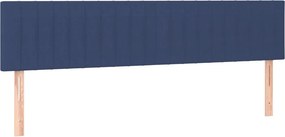 Box spring postel s matrací modrá 180x200 cm textil 3140239