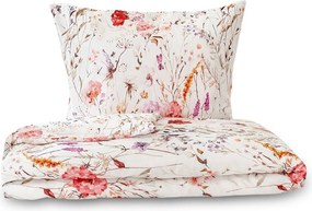 Saténové povlečení LUXURY COLLECTION Luční tanec - 1x 240/220, 2x 70/90cm