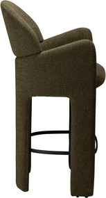 Khaki barová židle (výška sedáku 68,5 cm) Aole – DAN-FORM Denmark