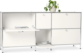 Tchibo - Kovová odkládací skříňka CN3 - barva: bílá