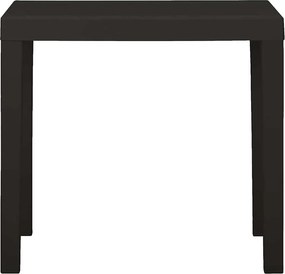 Zahradní stůl antracitový 79 x 65 x 72 cm plast 315845