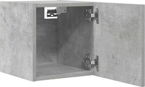 vidaXL Nástěnná TV skříňka 30,5x30x30 cm [804493] Barva: Betonová šedá