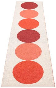 Vinylový koberec Pappelina OTTO Berry/Background Vanilla velikost: 70x280cm