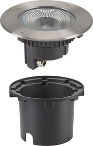 LA 1006104 ROCCI 200 EL kulaté zápustné zemní svítidlo černé 16 W 3000 K 120° - BIG WHITE (SLV)
