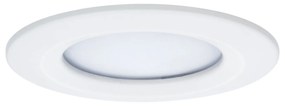 Paulmann 93496 LED Coin Nova round, set kulatých bodovek v matně bílé úpravě, LED 3x6,5W 2700K tříkrokové stmívání, prům. 7,8cm