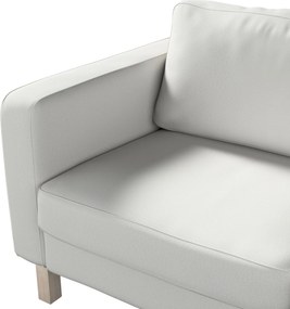 Potah na pohovku IKEA  Karlstad 2-místná, nerozkládací, krátký barva šedá látka pletený vzor