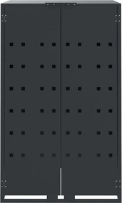 Box na 6 popelnic popelnic 414 x 79 x 117 cm ocel 3279986