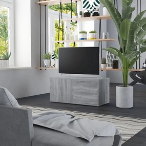 vidaXL TV stolek 80 x 34 x 36 cm kompozitní dřevo [801850] Barva: šedá sonoma