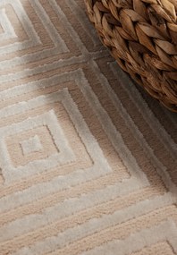 ELLE Decoration, Běhoun Perles 106183 Cream Beige z kolekce Elle, 80x240, béžová, ložnice