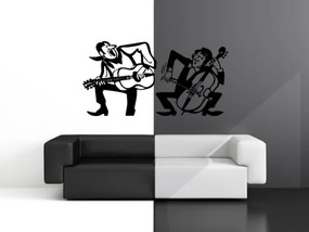 Samolepka Muzikanti