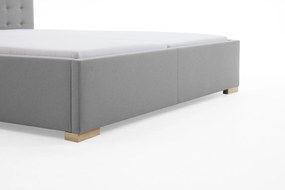 Čalouněná postel CHICAGO 180x200 cm, šedá