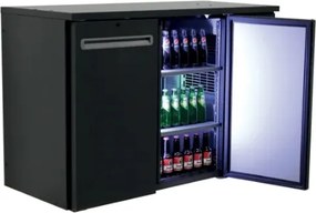 Serrco SCL-22MU+ - Barový minibar, š. 1245 mm, 275 l, 2 plné dveře, LED osvětlení, 68920 + Záruka 2 roky pro firmy