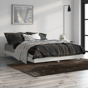 vidaXL Rám postele 135 x 190 cm kompozitní dřevo [832182] Barva: hnědý dub