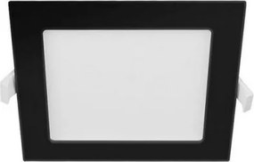 LED podhledové svítidlo Panlux DOWNLIGHT CCT SQUARE IP44 12W černá PN22400014