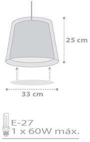 Dalber D-81212L - Dětský lustr na lanku STARS 1xE27/60W/230V