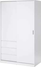 FALCO Skříň Simplicity 146 bílý lesk