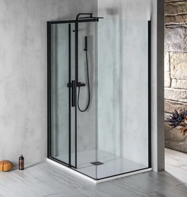 Polysan Polysan, ALTIS LINE BLACK obdélníková sprchová zástěna 1200x800 mm, L/P varianta, AL3012BAL5912B