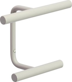 Taupe nástěnný kovový háček Flip – Hübsch