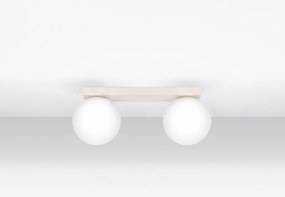 Sollux Lighting Stropní svítidlo YOLI 2 béžové