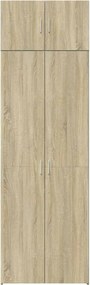 Úzká úložná dub sonoma 70x42,5x225 cm kompozitní dřevo 3281324