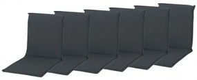 Doppler ELEGANT 2430 nízký - set 6 ks - polstry na židli a křeslo