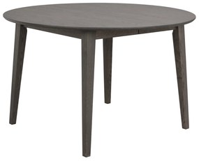 ROWICO Kulatý jídelní stůl FILIPPA hnědý 120cm 113830