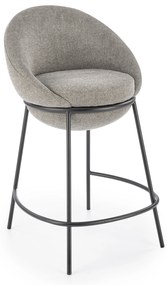 HALMAR H118 barová židle šedá
