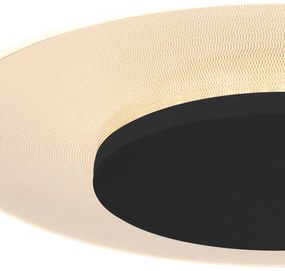 Stropní svítidlo LED Lido, černé, Ø 36 cm
