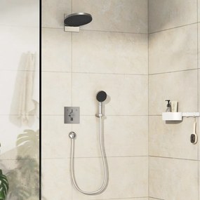 Hansgrohe DuoTurn E - Baterie pod omítku pro 2 spotřebiče, chrom 75417000