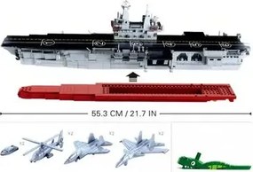 Sluban Model Bricks M38-B0699 Letadlová loď 1:450 / LEGO - kompatibiln