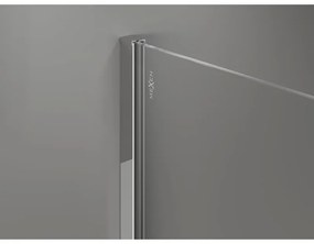 Mexen, Mexen Kioto-X sprchová stěna 60 x 200 cm, 10 mm průhledná, chrom - 800-060-101-01-00-X