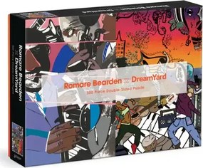 GALISON Oboustranné puzzle Romare Bearden x DreamYard / 500 dílků