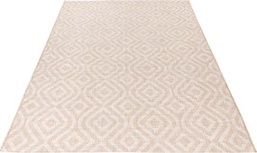 Kusový koberec Nordic 872 taupe – na von aj na doma, 200x290, hnedá, chodba / predsieň, Obsession