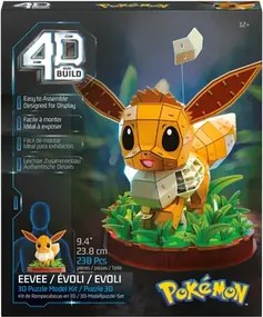 SPIN MASTER 4D Build Pokémon Eevee / 4D puzzle / 238 dílků / od 12 let
