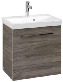 Villeroy & Boch Avento - Umyvadlová skříňka, 53x51x35 cm, 1 dvířka, Stone Oak A88801RK
