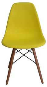 Bestent Jídelní židle žlutá skandinávský styl Classic