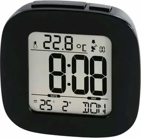 Hama RC 45 černá / budík řízený rádiovým signálem
