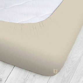 Jersey prostěradlo - new collection cappuccino na výšku matrace do 20 cm Velikost: 200 x 200