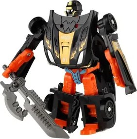 TEDDIES Transformer auto-robot černý / Plast / 14 cm / od 5 let