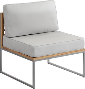 XXXLutz KŘESLO NA TERASU, dřevo, textil Ambia Garden - Online Only zahradní nábytek - 002008000802