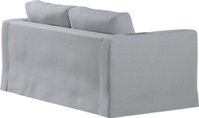 Potah na pohovku IKEA  Karlstad 2-místná , nerozkládací, dlouhý barva šedá látka pletený vzor