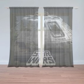 Sablio Záclony Star Wars Vesmírná loď: 2ks 150x250cm