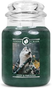 Goose Creek – vonná svíčka Cozy & Fabulous (Útulné a krásné), 680 g