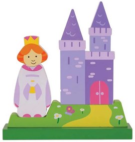 Bigjigs Toys Magnetické vertikální puzzle zámek